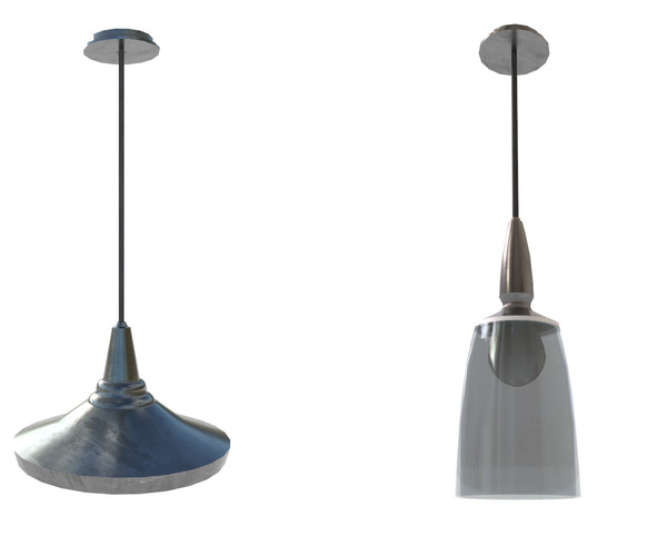 ArtStation - Game-Ready Indoor Hanging Lamps with 4K-PBR Texture Set ...