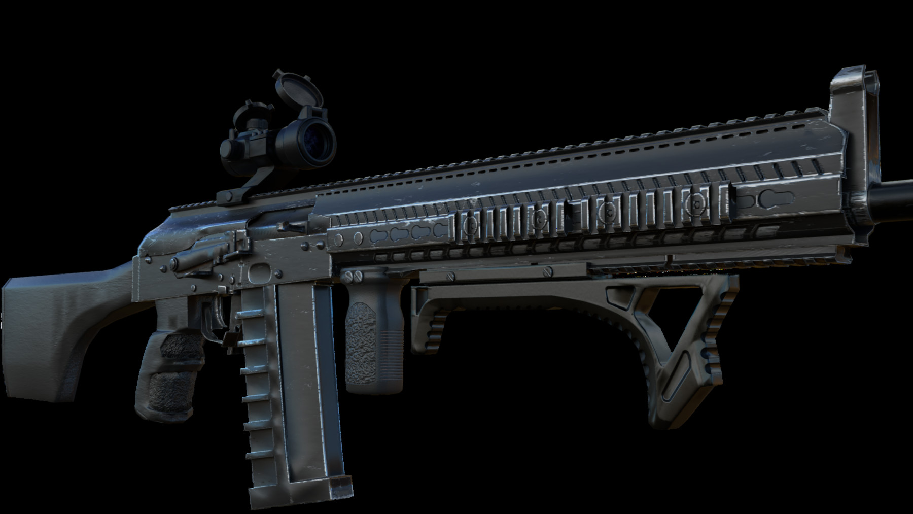 ArtStation - AK DMR Package | Game Assets