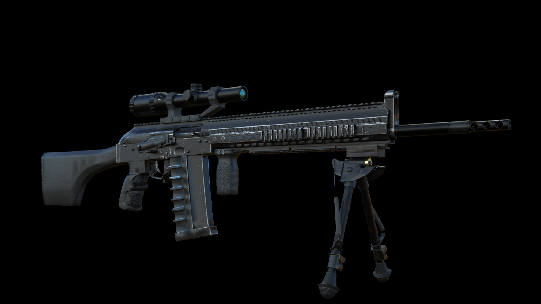 ArtStation - AK DMR Package | Game Assets