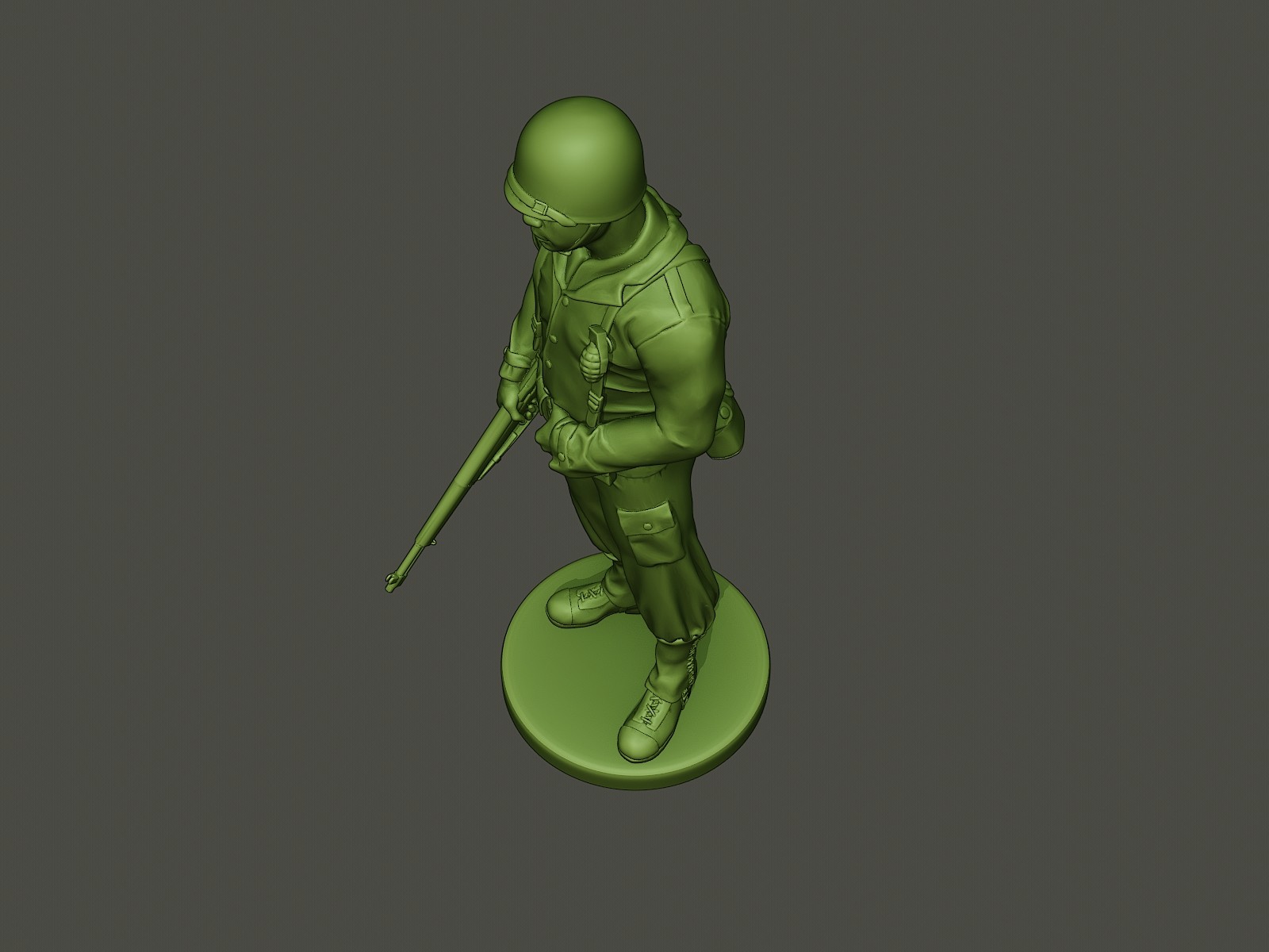 ArtStation - American soldier ww2 stand guard A5 | Resources