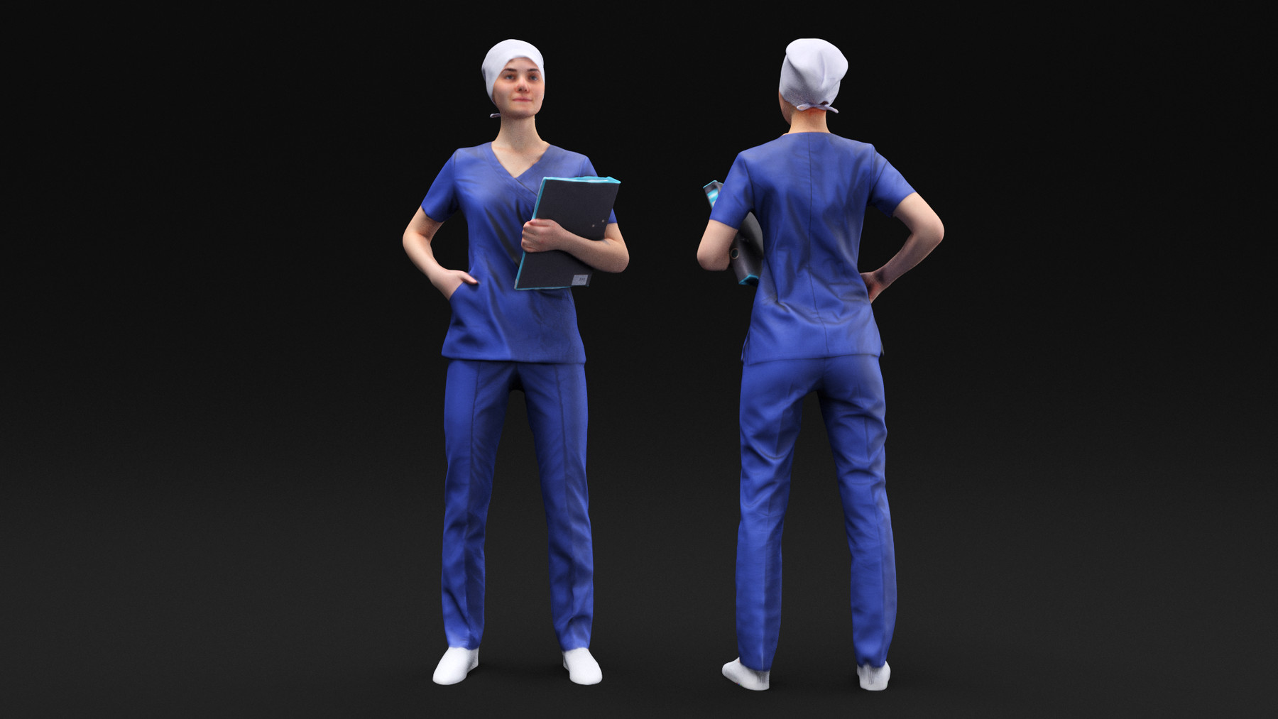ArtStation - Surgical nurse 18 | Game Assets