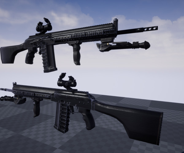 ArtStation - AK DMR Package | Game Assets