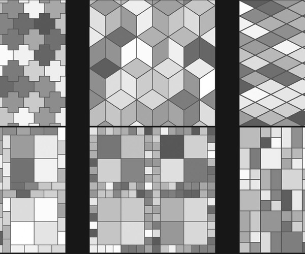 ArtStation - Substance - Tile Set | Brushes