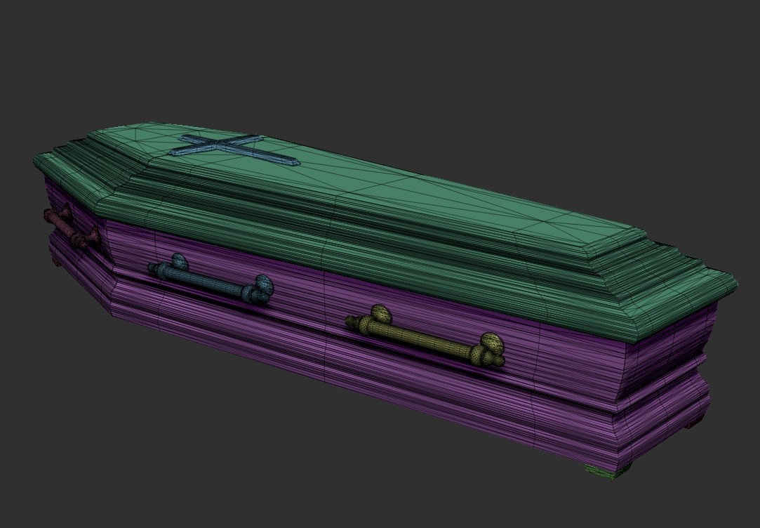 ArtStation - Casket PBR | Game Assets