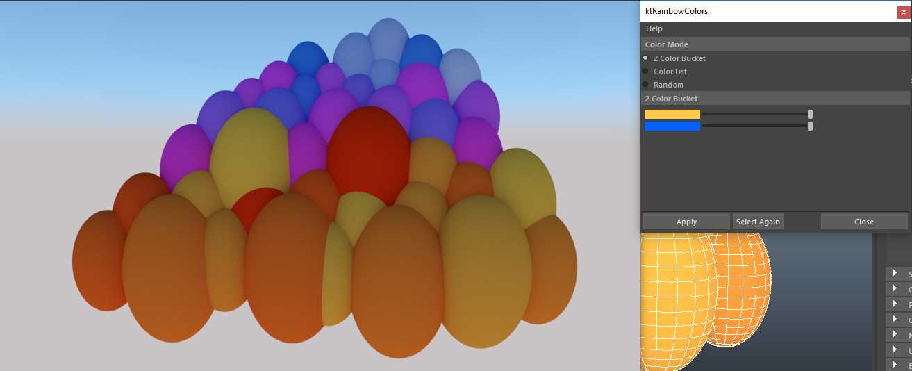 ArtStation - ktRainbowPolygons for Maya | Resources