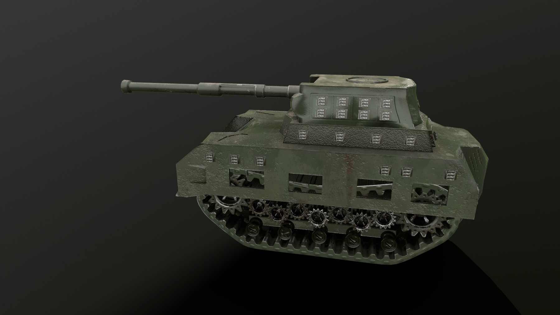 ArtStation - Tank low_poly animated | Resources