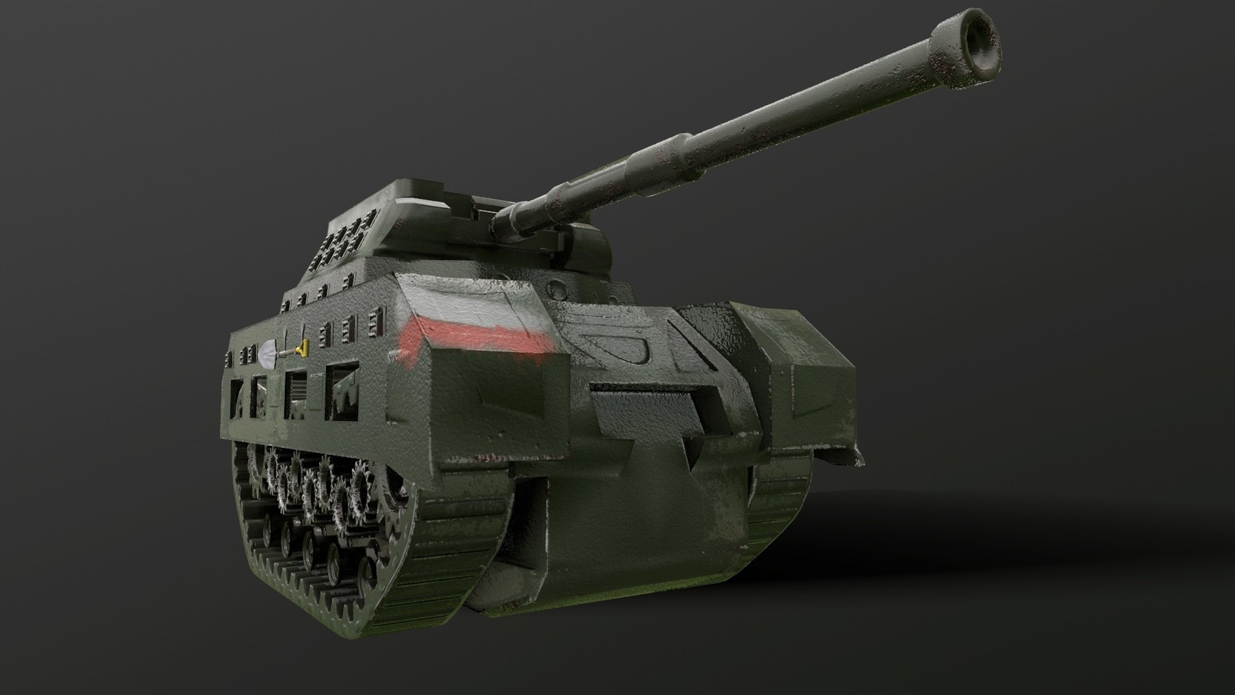 ArtStation - Tank low_poly animated | Resources