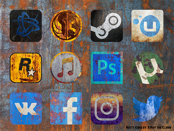 ArtStation - Rusty Icons | Resources