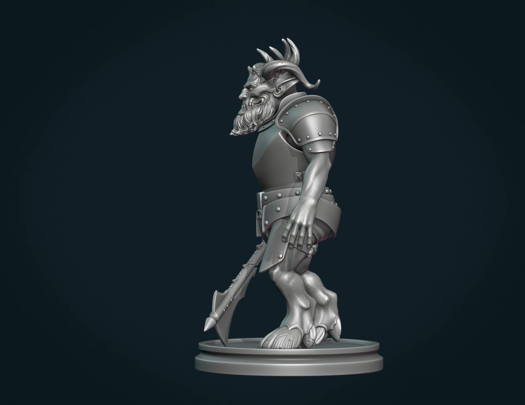 ArtStation - Demon figure III | Resources