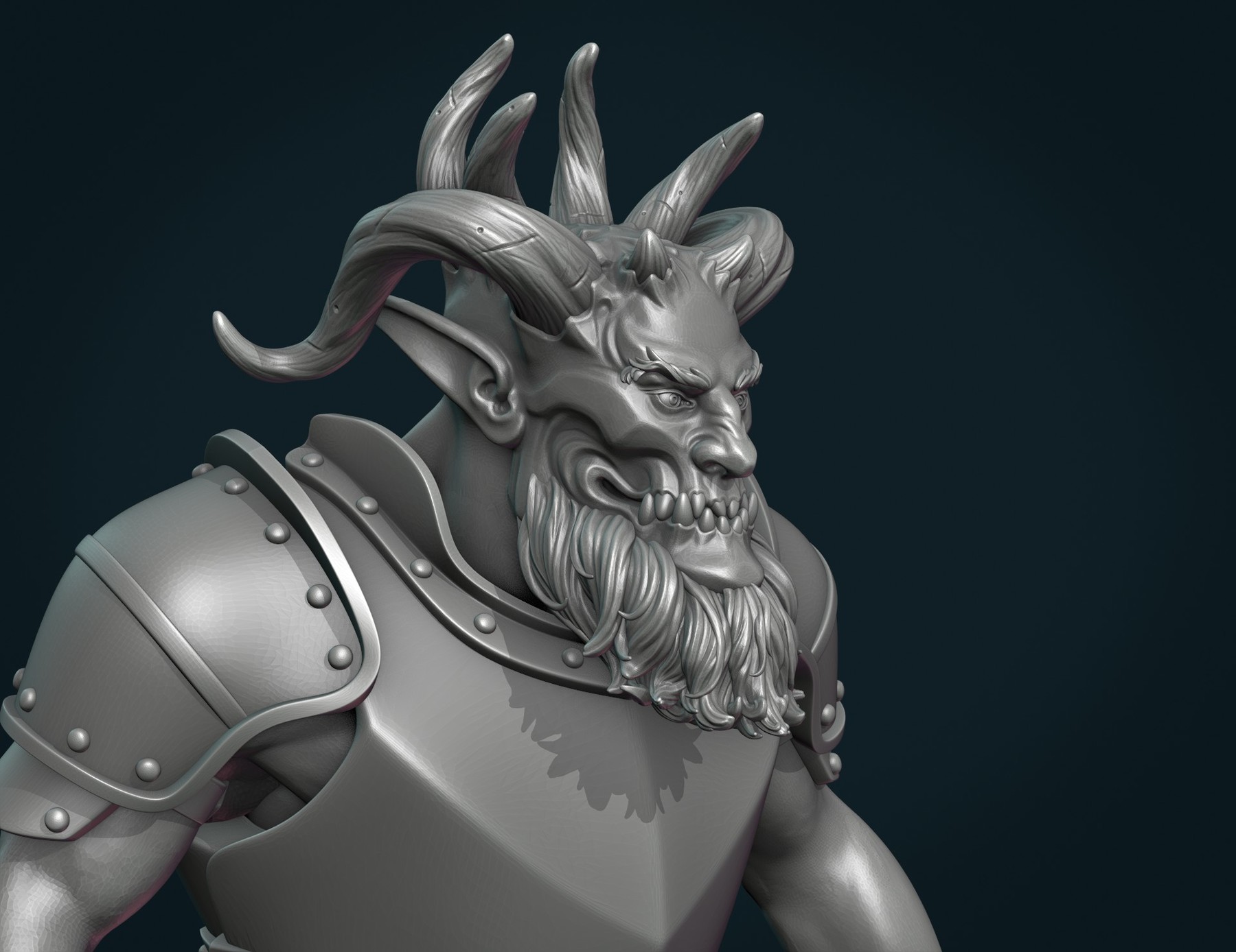 ArtStation - Demon figure III | Resources