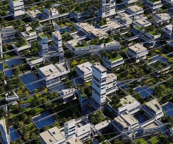 ArtStation - Future City A 1 | Game Assets