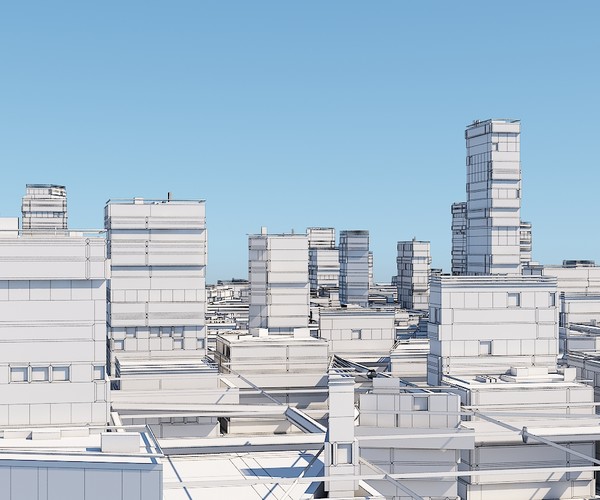 ArtStation - Future City A 1 | Game Assets