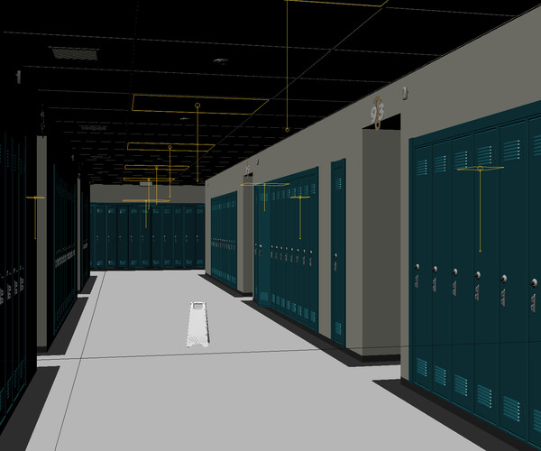 ArtStation - School Corridor | Resources