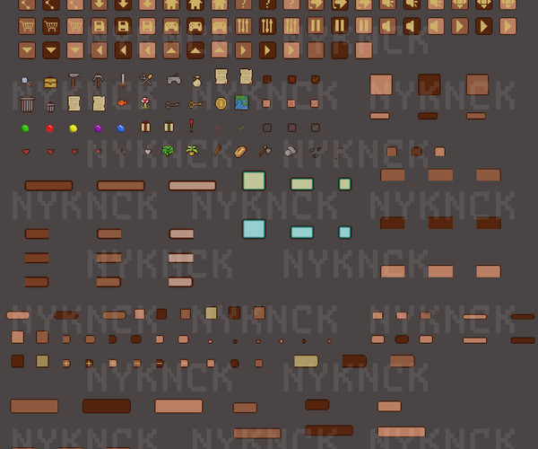 ArtStation - Farm Game UI | Game Assets