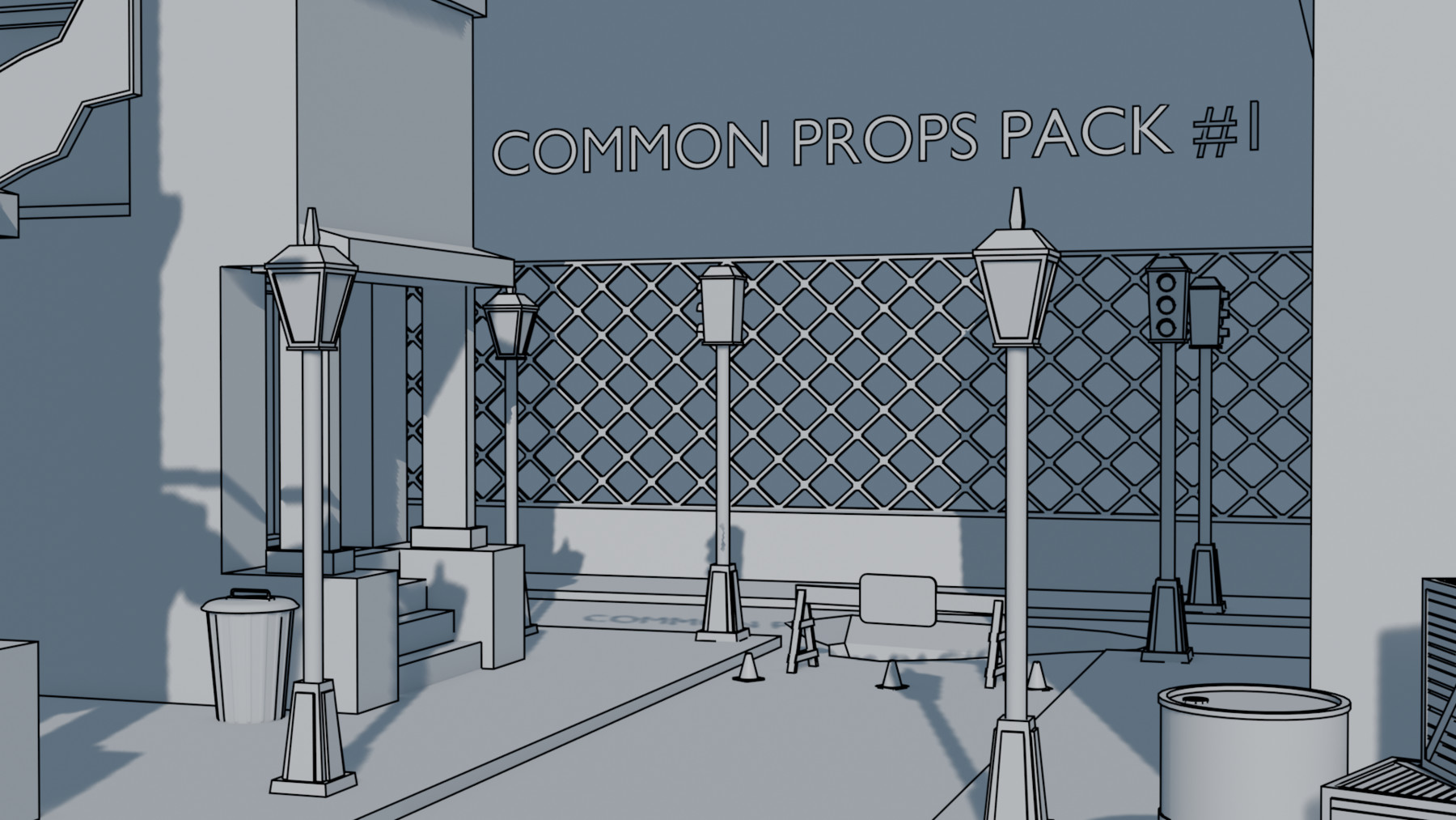 ArtStation - Common Props Pack #1 | Resources