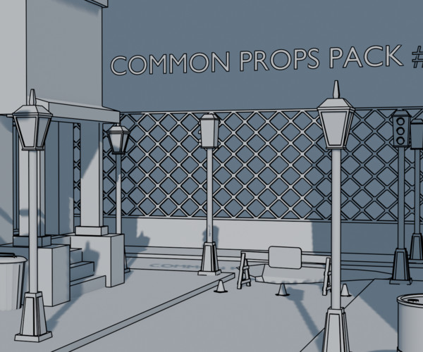 ArtStation - Common Props Pack #1 | Resources