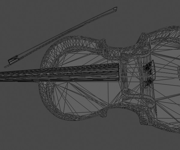 ArtStation - Cello - 3D model prop gameready | Game Assets