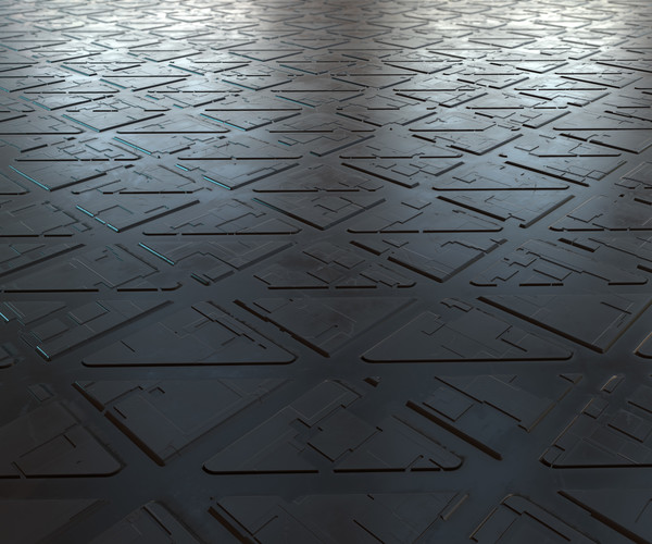 ArtStation - SciFi Metal Patterns - 20 Smart Materials Pack | Resources