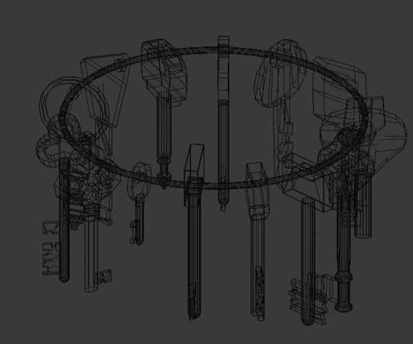 ArtStation - Keys - Low Poly Package | Resources
