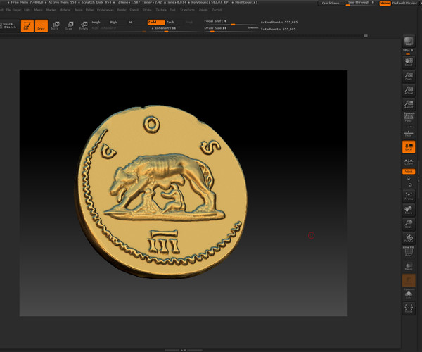 ArtStation - Avgust 3d print coin | Resources