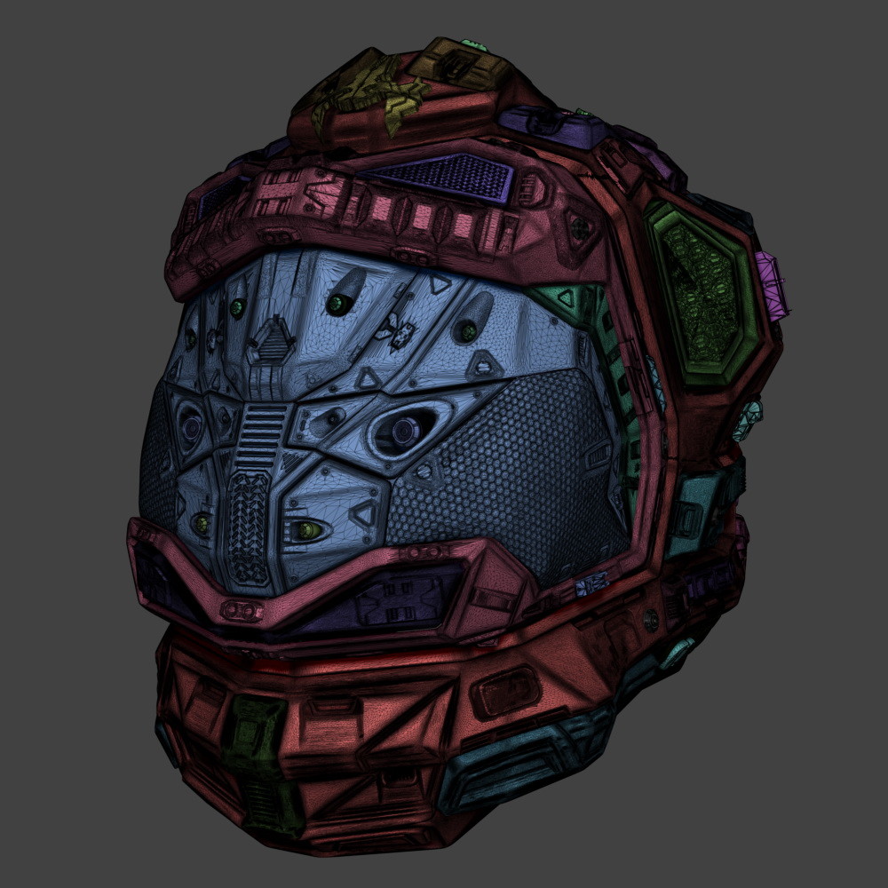 ArtStation - Sci Fi Helmet | Resources