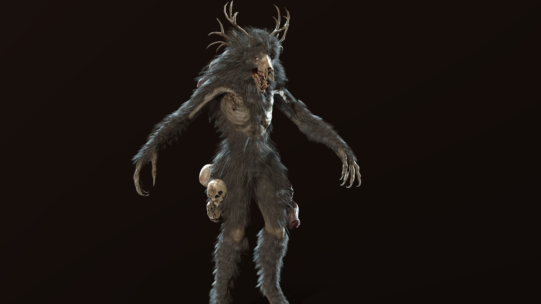 ArtStation - Wendigo | Game Assets