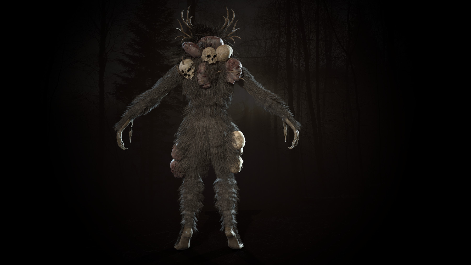 ArtStation - Wendigo | Game Assets