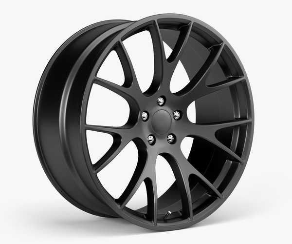 ArtStation - Dodge Hellcat Wheel | Resources