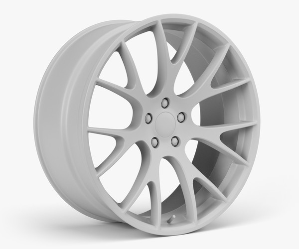 ArtStation - Dodge Hellcat Wheel | Resources