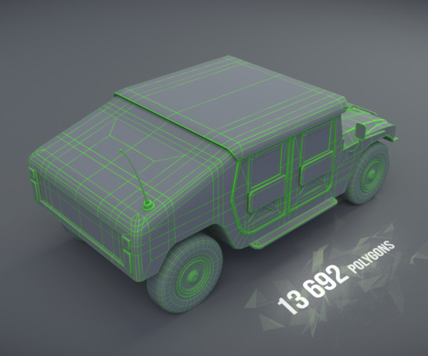 ArtStation - Humvee | Game Assets