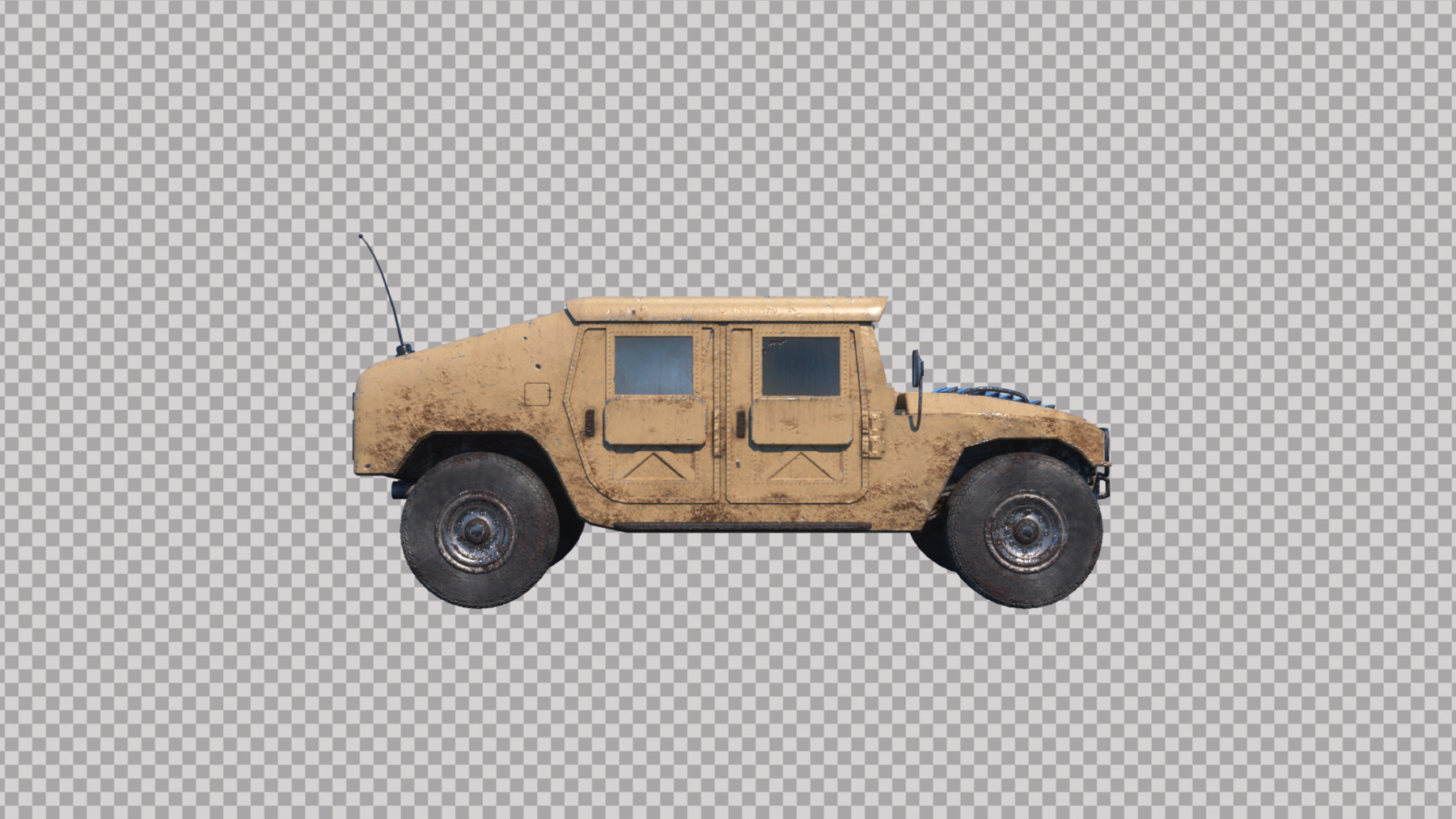 ArtStation - Humvee | Game Assets