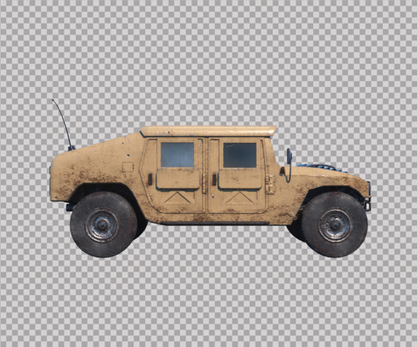 ArtStation - Humvee | Game Assets