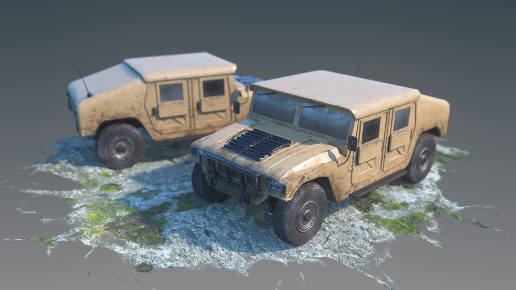 ArtStation - Humvee | Game Assets