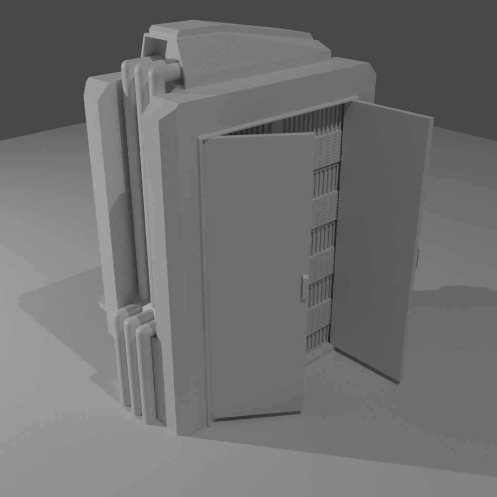 Youkai Graphics - Cyberpunk/Sci-Fi, Weapon/Item Vending Machine 3D ...