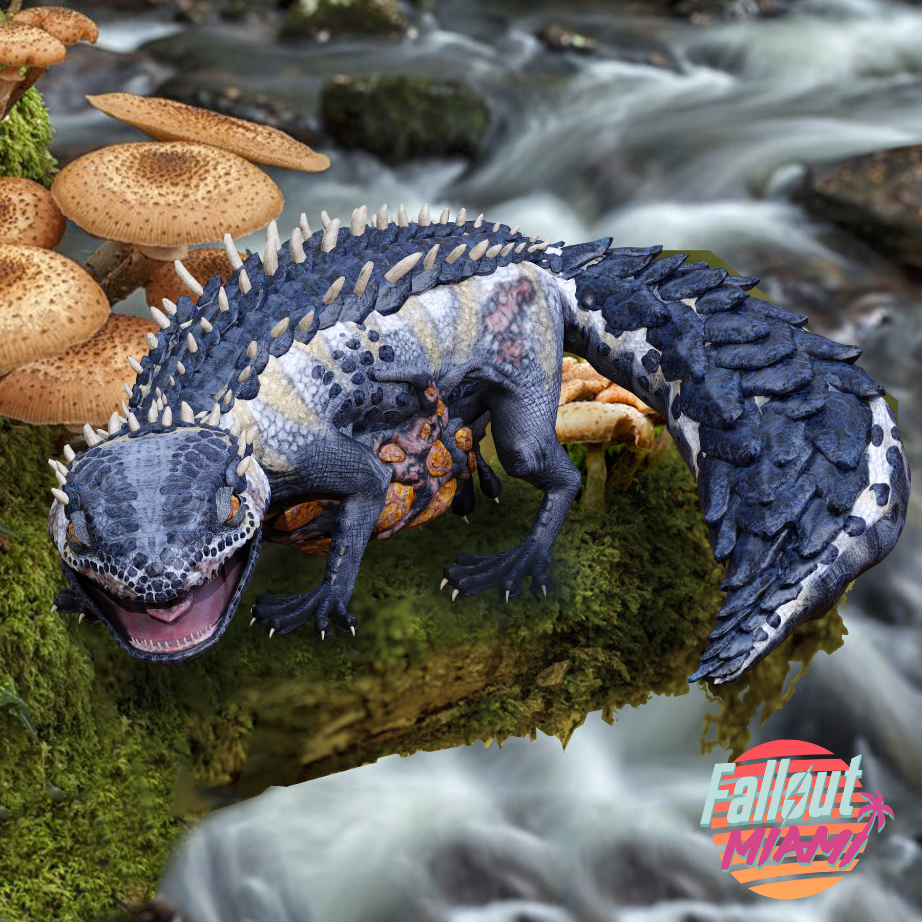 ArtStation - Poisonous Gecko | Game Assets