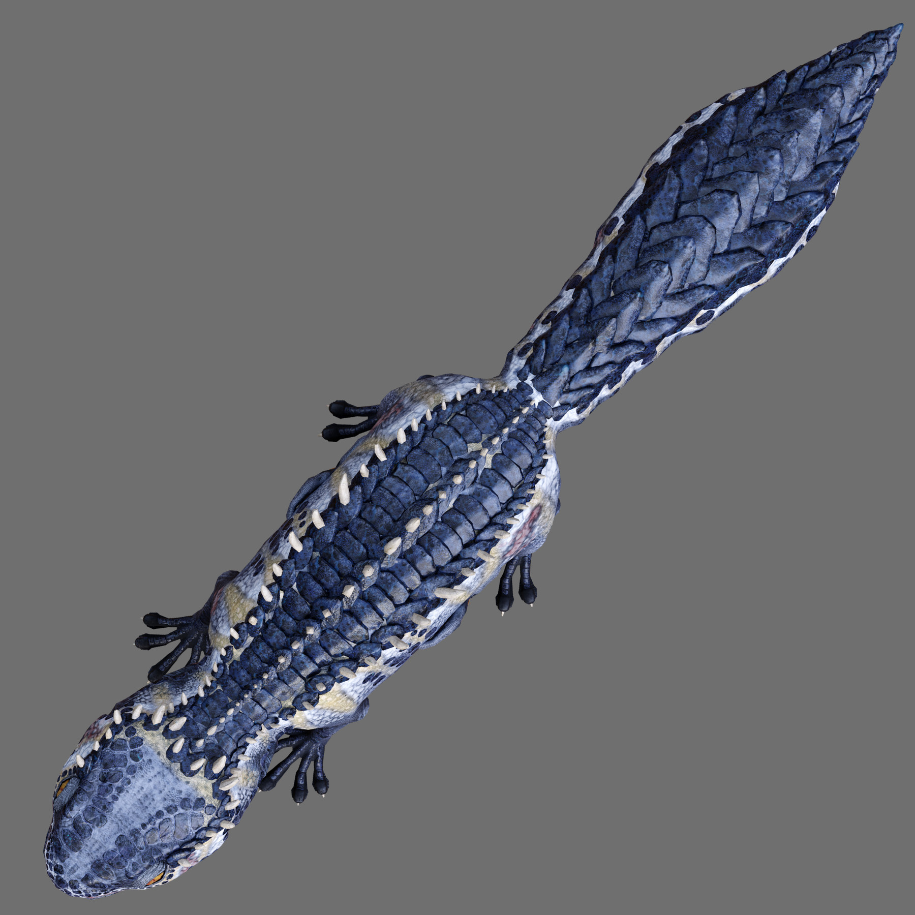 ArtStation - Poisonous Gecko | Game Assets