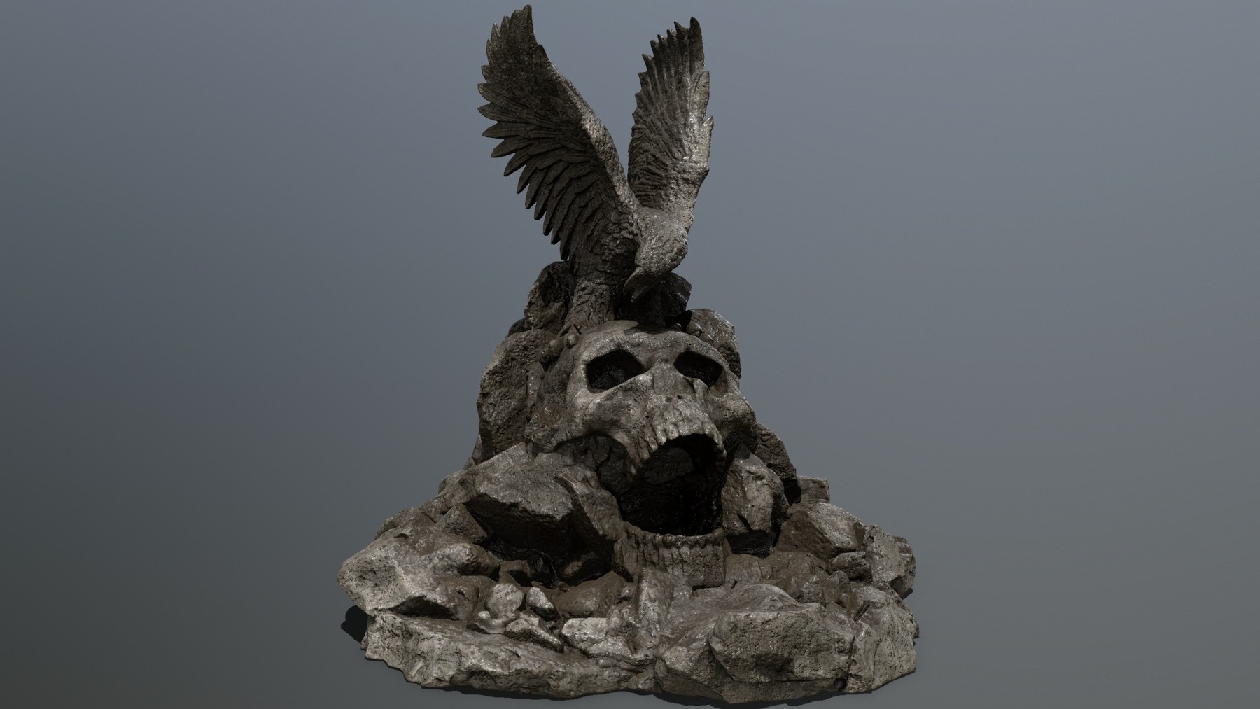 ArtStation - skull gate | Game Assets