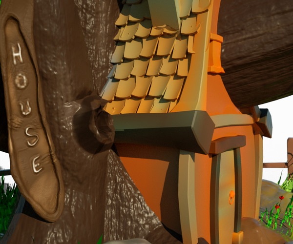 ArtStation - Tree House | Game Assets