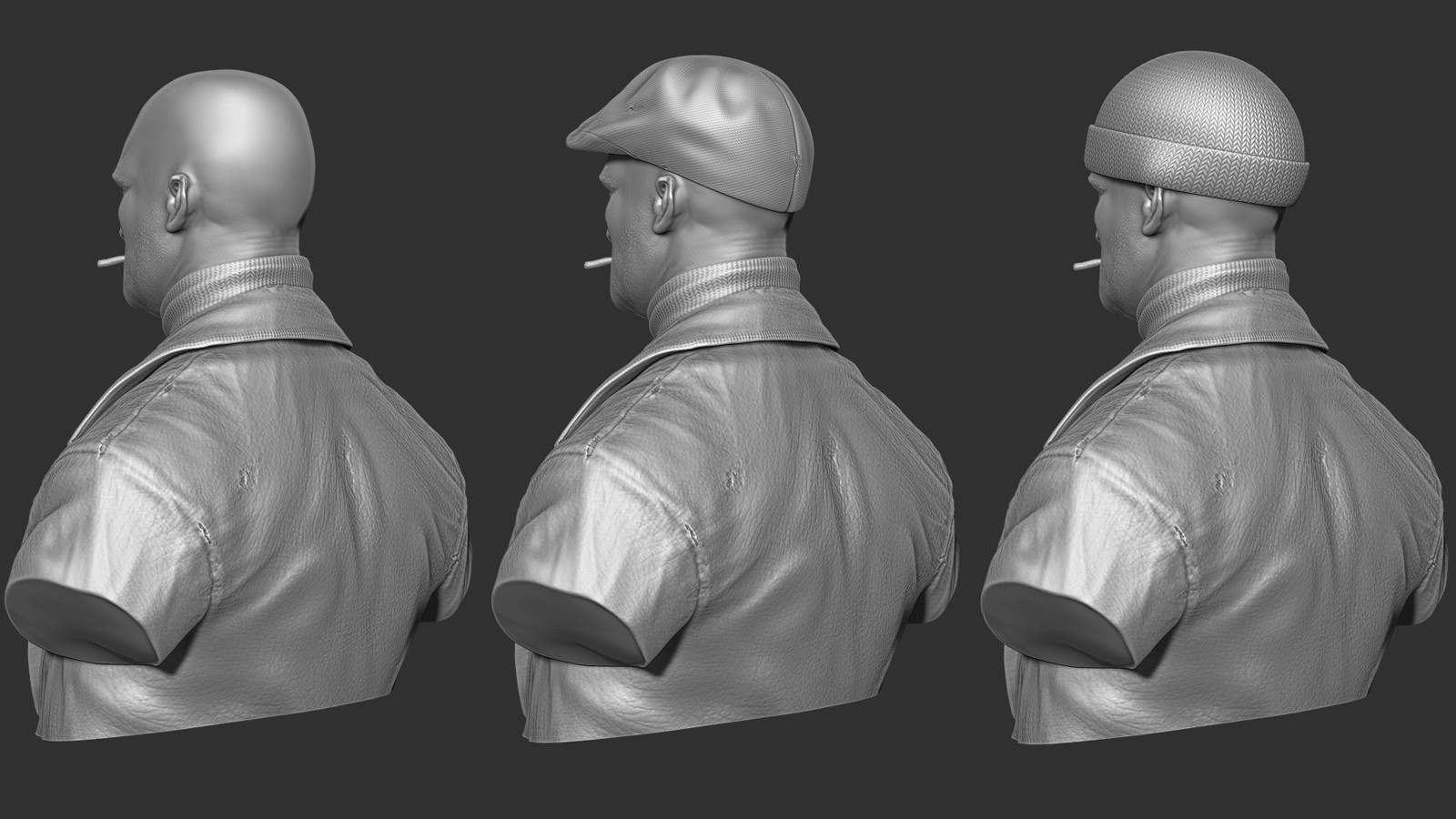 ArtStation - Boxer Bust 3D Print Ready - .ZPR, .OBJ, .STL files | Resources