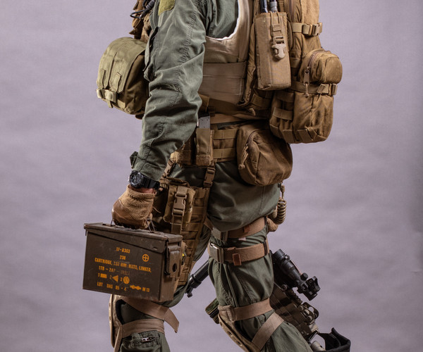 ArtStation - POSE REFERENCE PACK - MODERN SOLDIER #02 | Resources