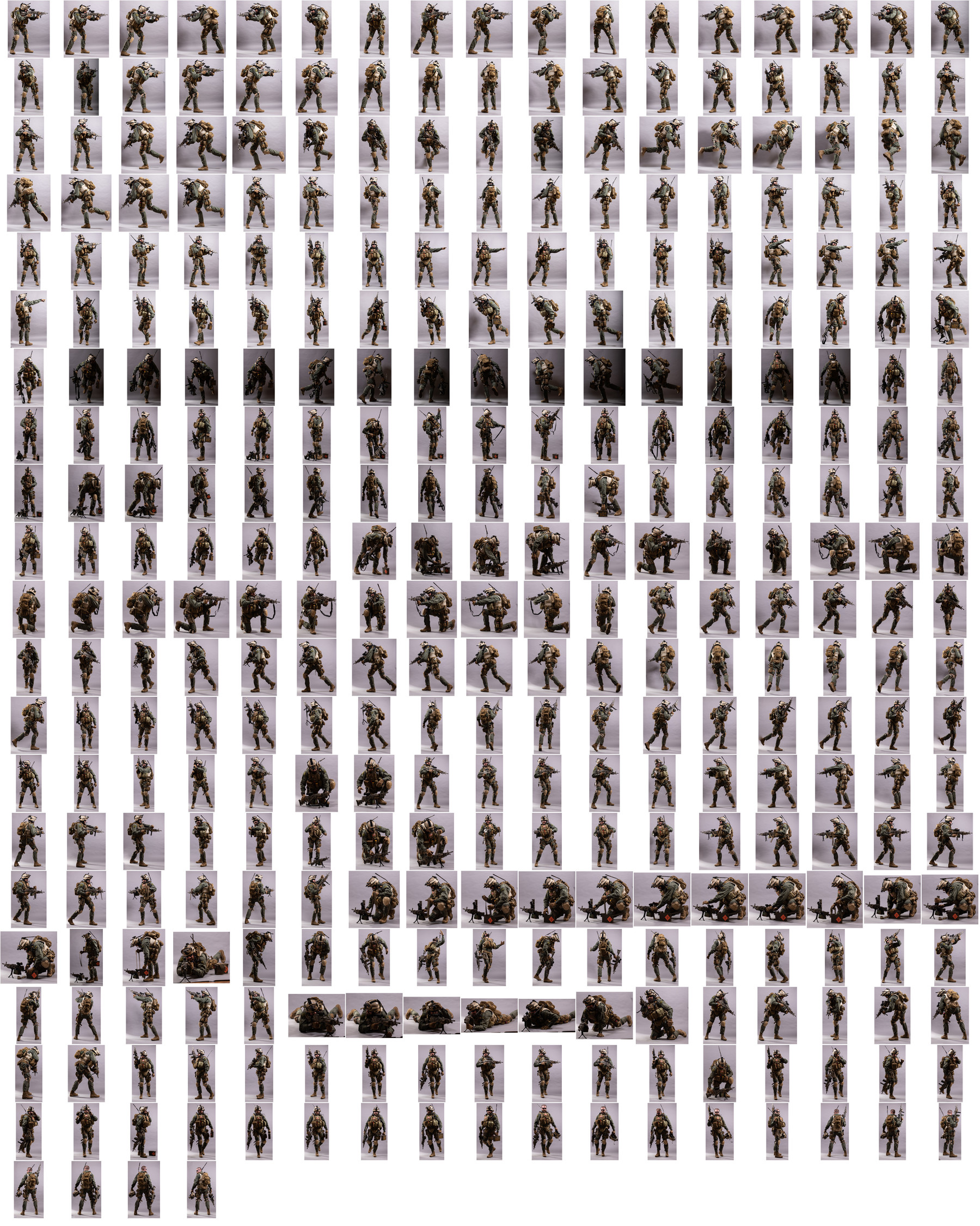 ArtStation - POSE REFERENCE PACK - MODERN SOLDIER #02 | Resources