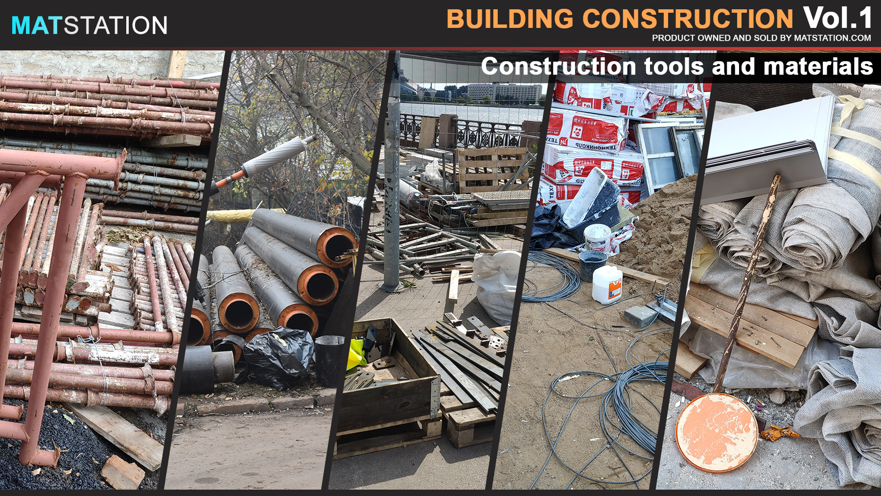 ArtStation - Photo Pack - Building Construction - Vol.1 | Resources