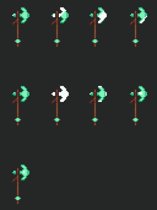 ArtStation - Long Axe - Shine Animation | Game Assets
