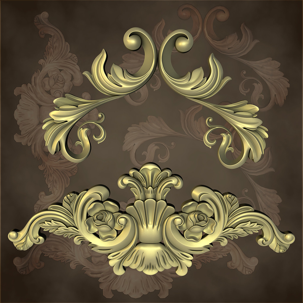 ArtStation - Ornamental Vol 01 | Resources
