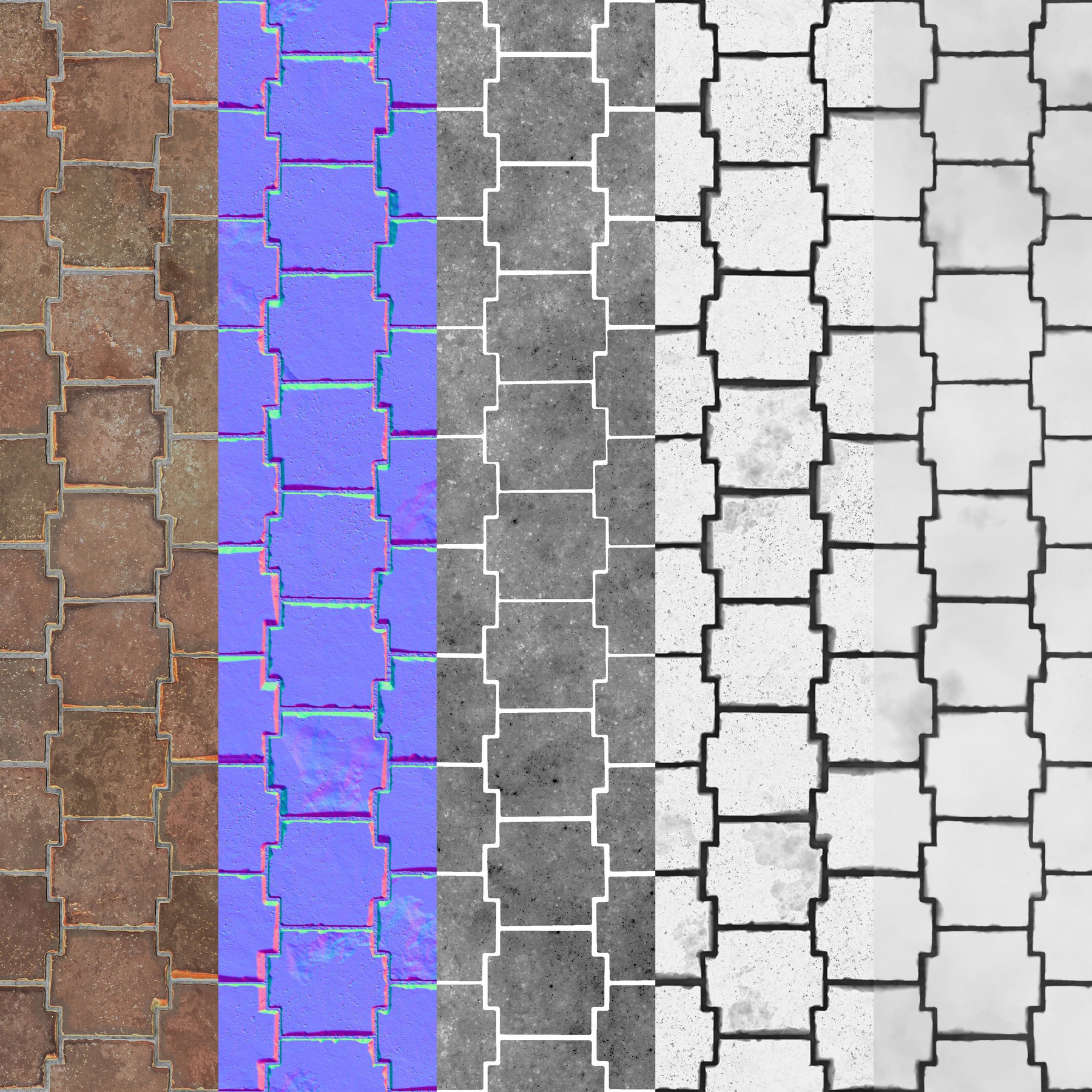 ArtStation - 126. Pavement#08 | Game Assets