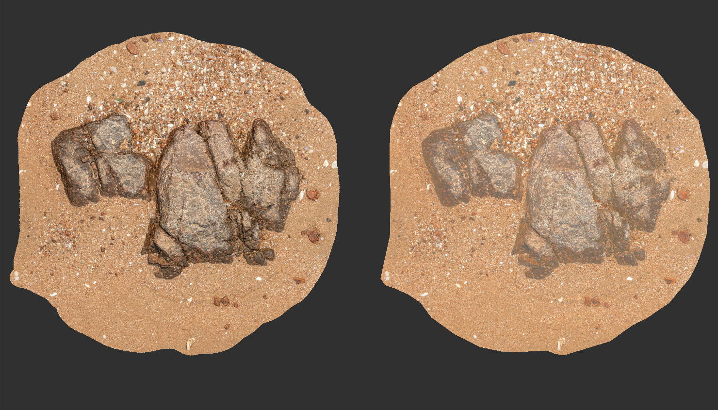 ArtStation - Photo Grametry Mesh Pack_Beach Rock_0016 | Resources