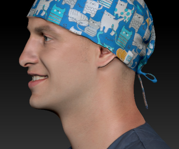 ArtStation - Male surgical doctor 04 | Game Assets