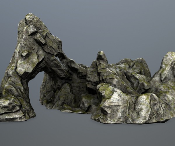 ArtStation - rock gate | Game Assets