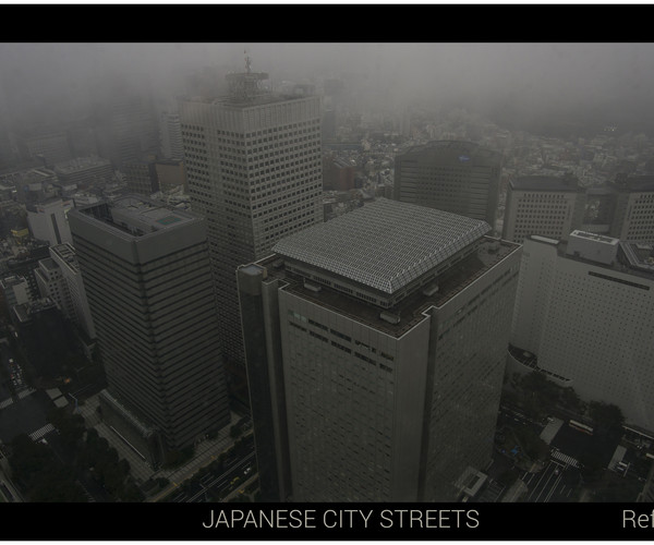 ArtStation - Japan City Streets Reference Pack | Resources