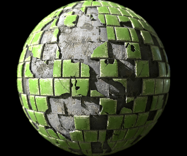 ArtStation - 130. Broken Tiles#07 | Game Assets